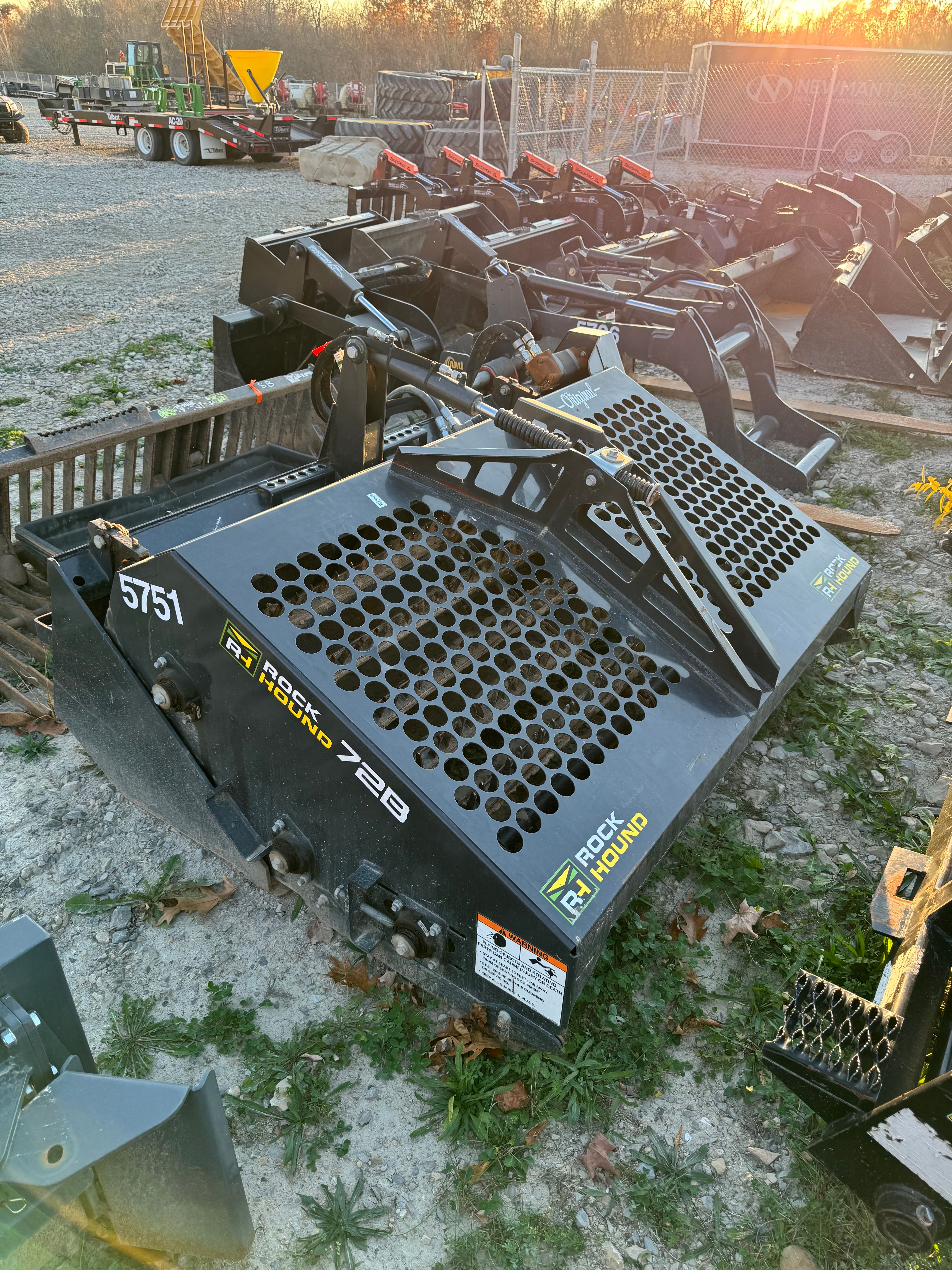 ROCKHOUND 72" SKID STEER RAKE For Sale | Newman Tractor