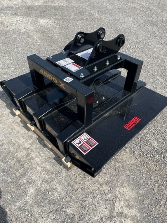 48" EXCAVATOR MOUNTED BRUSH CUTTER | Newman Tractor