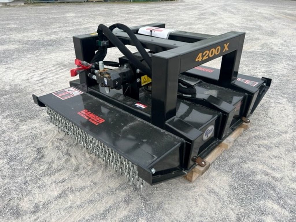 42" EXCAVATOR MOUNTED BRUSH CUTTER | Newman Tractor