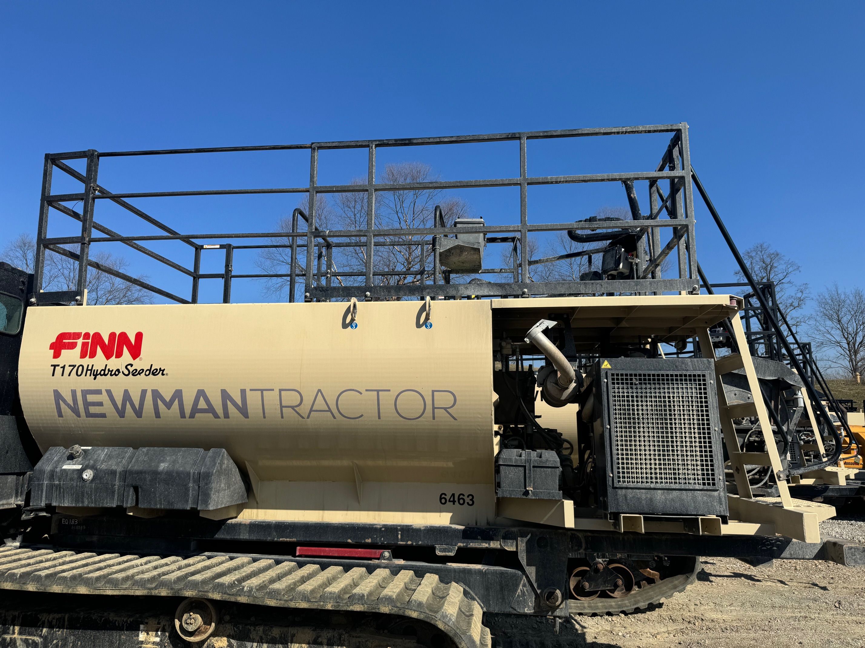 SOLD FINN T170 HYDROSEEDER For Sale | Newman Tractor