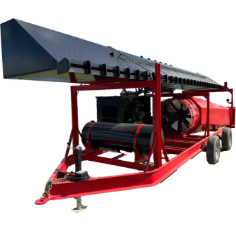 30 Foot, 8000 ft/min Air Curtain Burner - For Rent | Newman Tractor