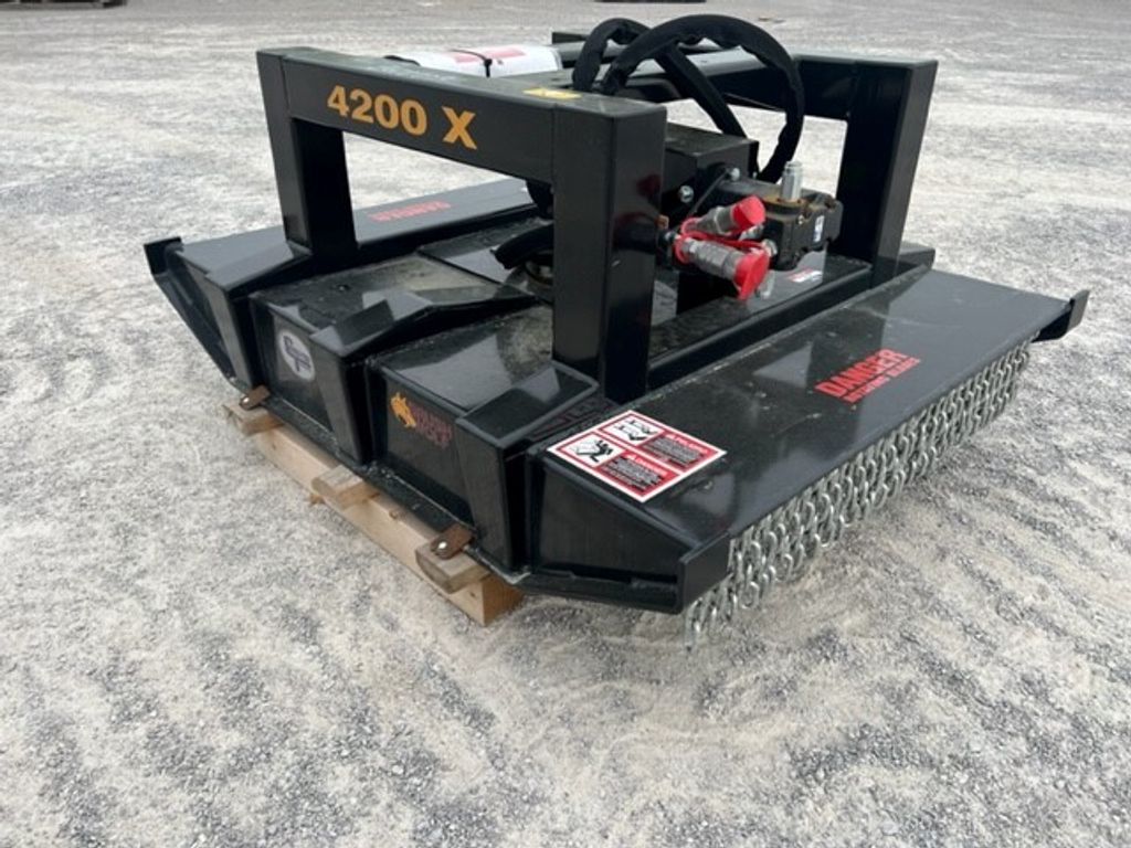 42" EXCAVATOR MOUNTED BRUSH CUTTER | Newman Tractor