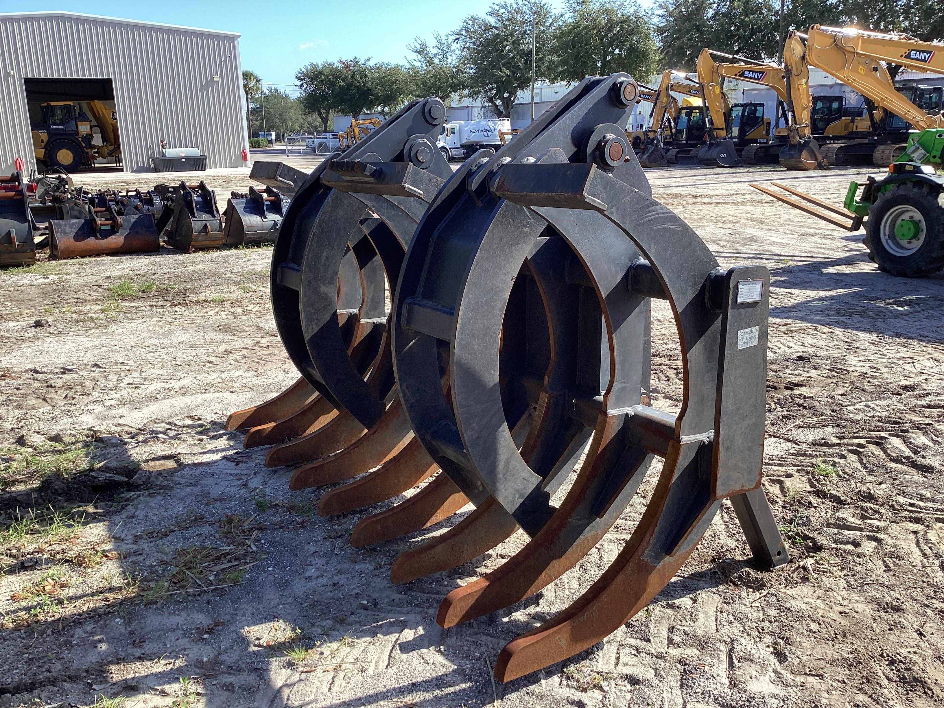 114" GRAPPLE RAKE FOR JRB418 COUPLER For Sale | Newman Tractor