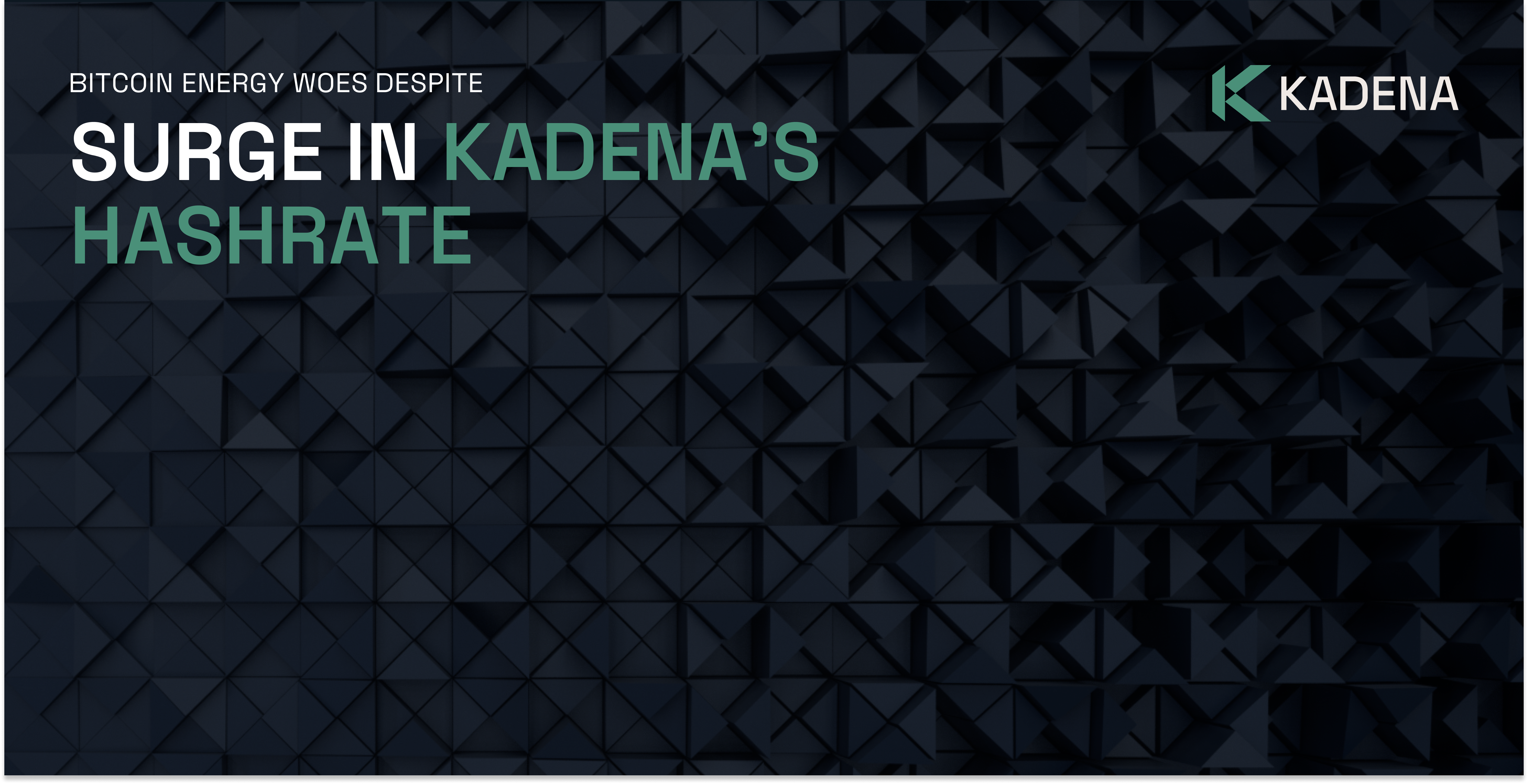 Bitcoin Energy Woes Despite Surge In Kadena's Hashrate | Kadena