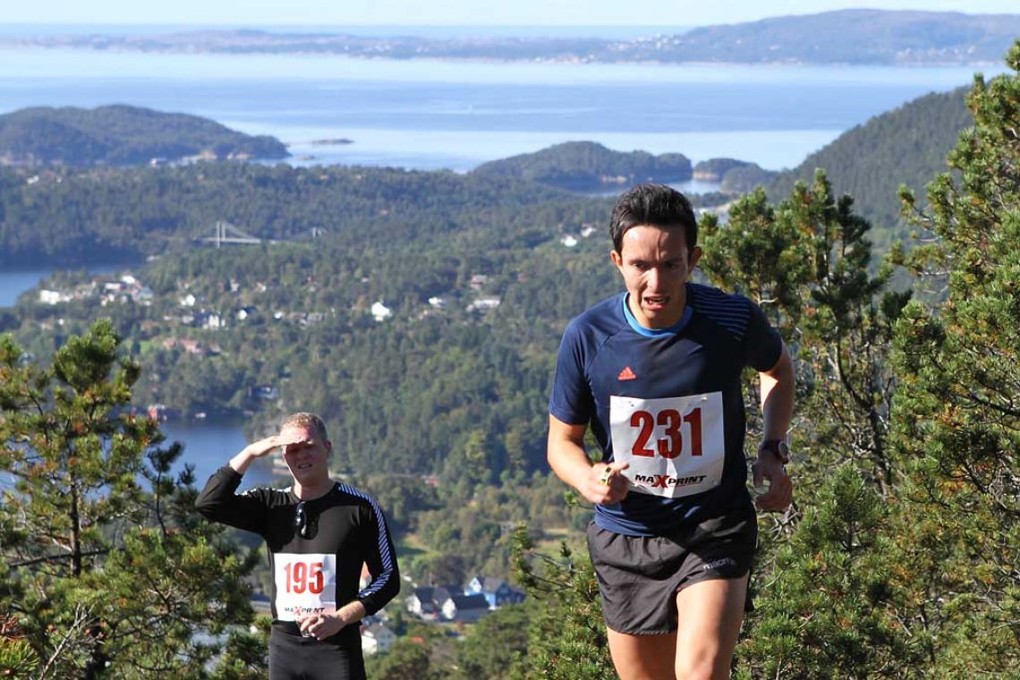 Raskaste osing opp Ulriken