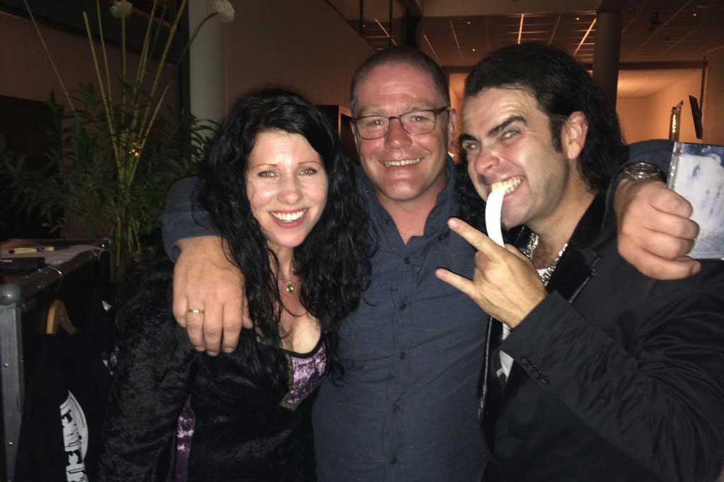 Eirik på toppen av Tønsberg - Midtsiden