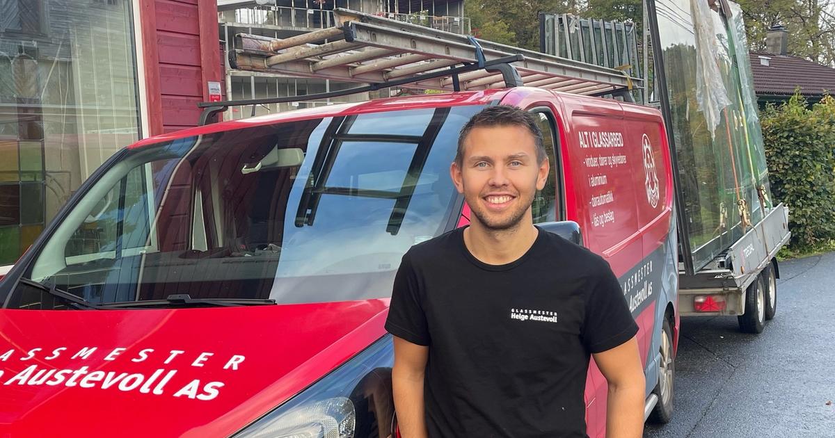 Vegard er 1 av 12 nye glassrådgivere i Norge - Midtsiden