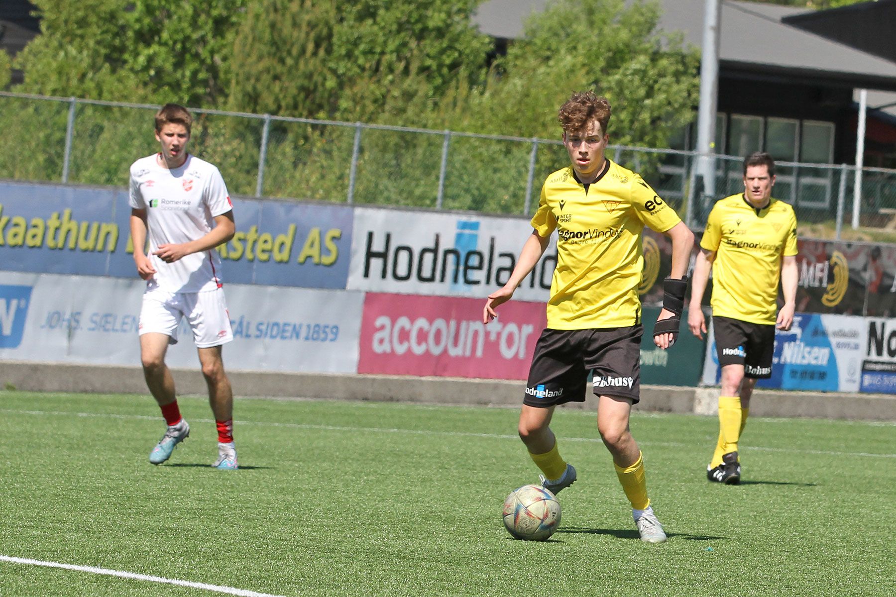 Vaksen avslutting på vanskeleg bortekamp