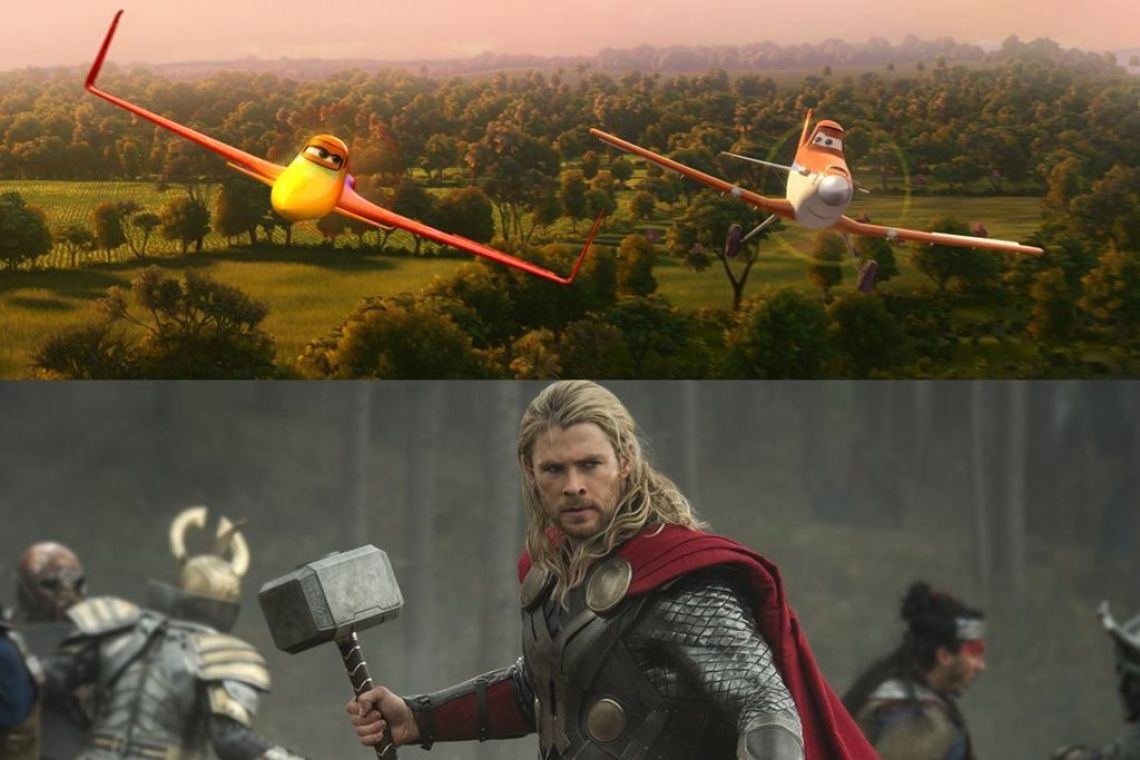 Viser Fly og Thor - Midtsiden