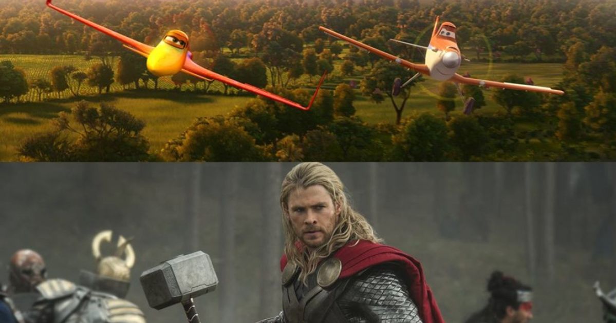 Viser Fly og Thor - Midtsiden