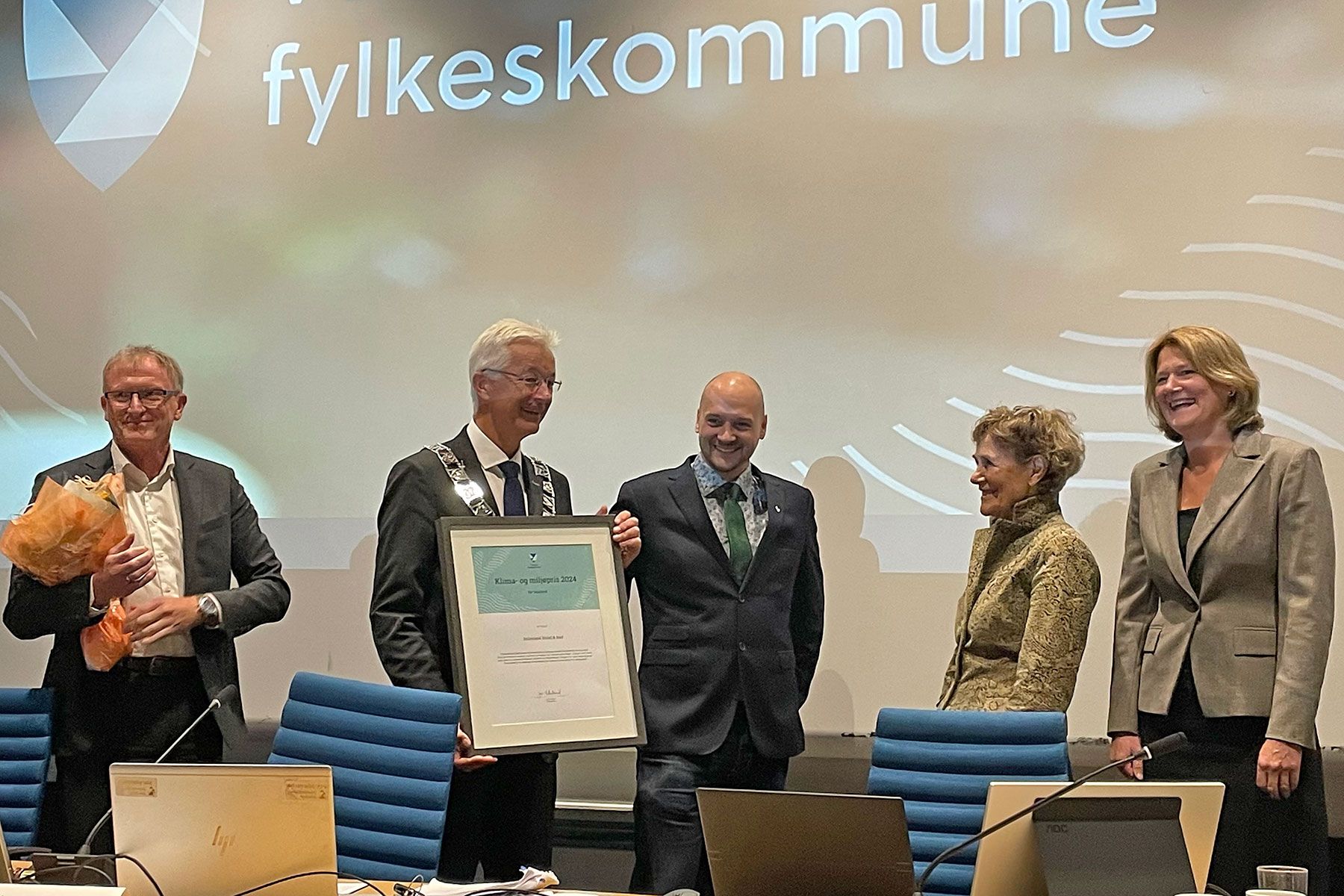 Miljøpris til Solstrand