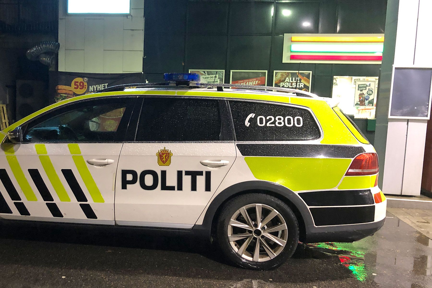 Blei funnen sovande i nærleiken