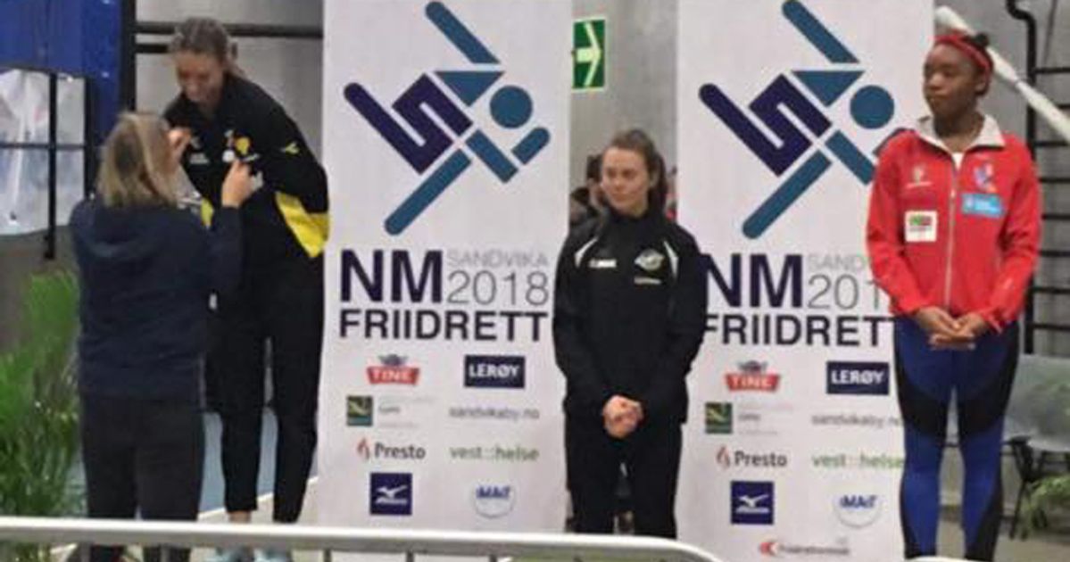 NM-sølv til Kristine - Midtsiden