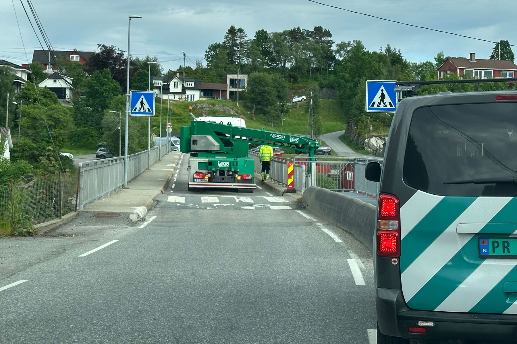 Stengt Utan Forvarsel Midtsiden