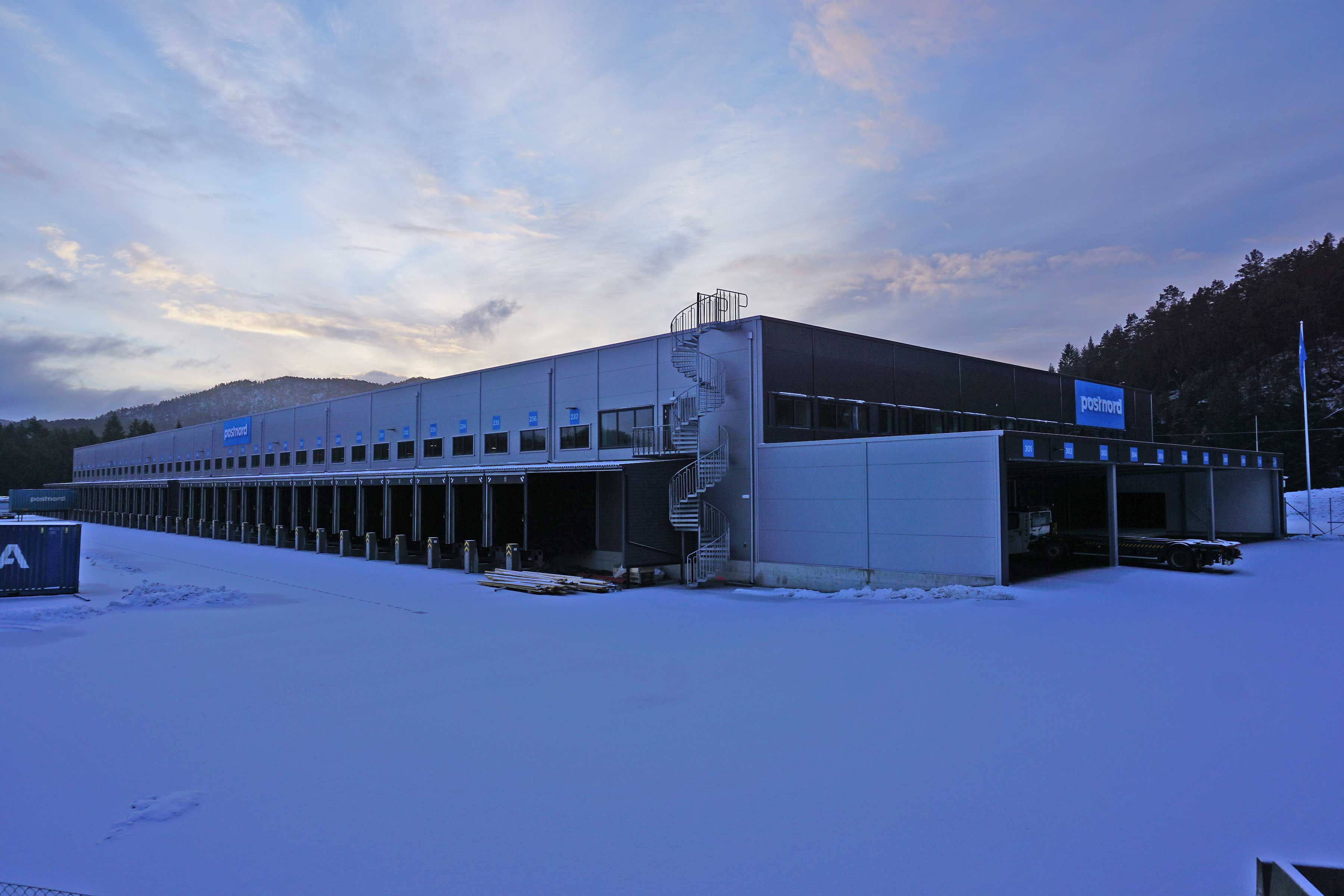 PostNord har overtatt ny terminal