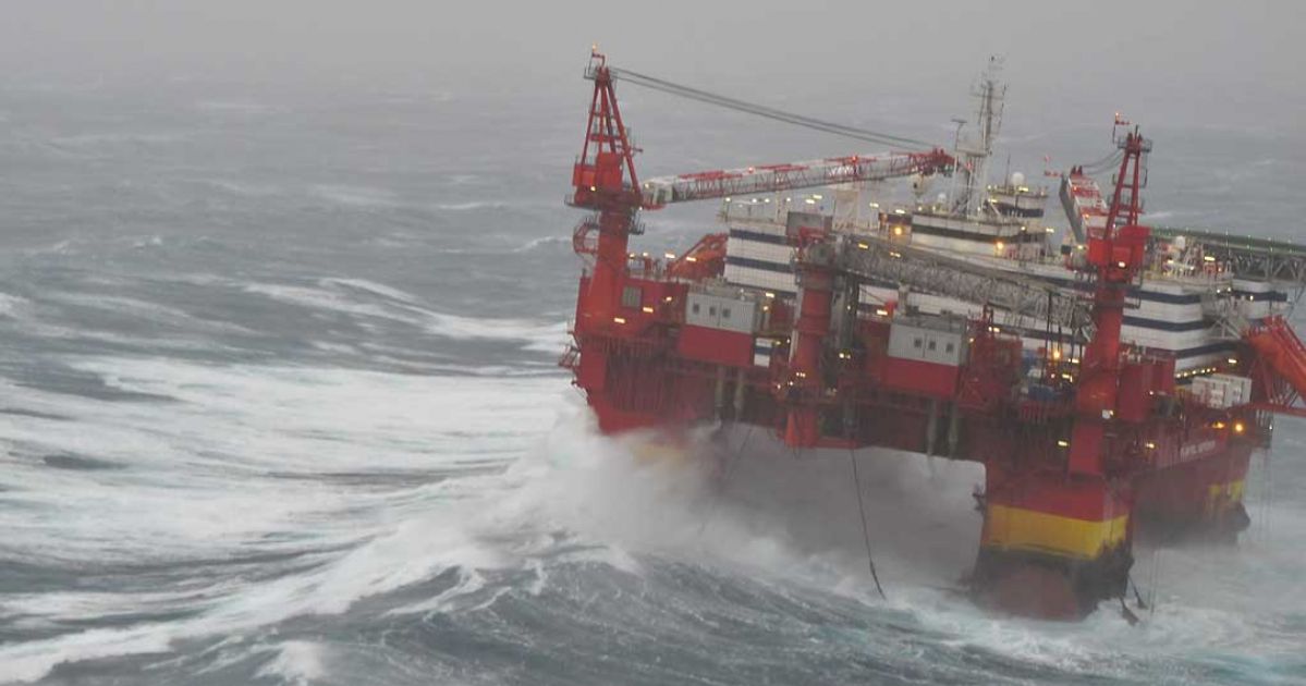 Osingar på rek - Midtsiden