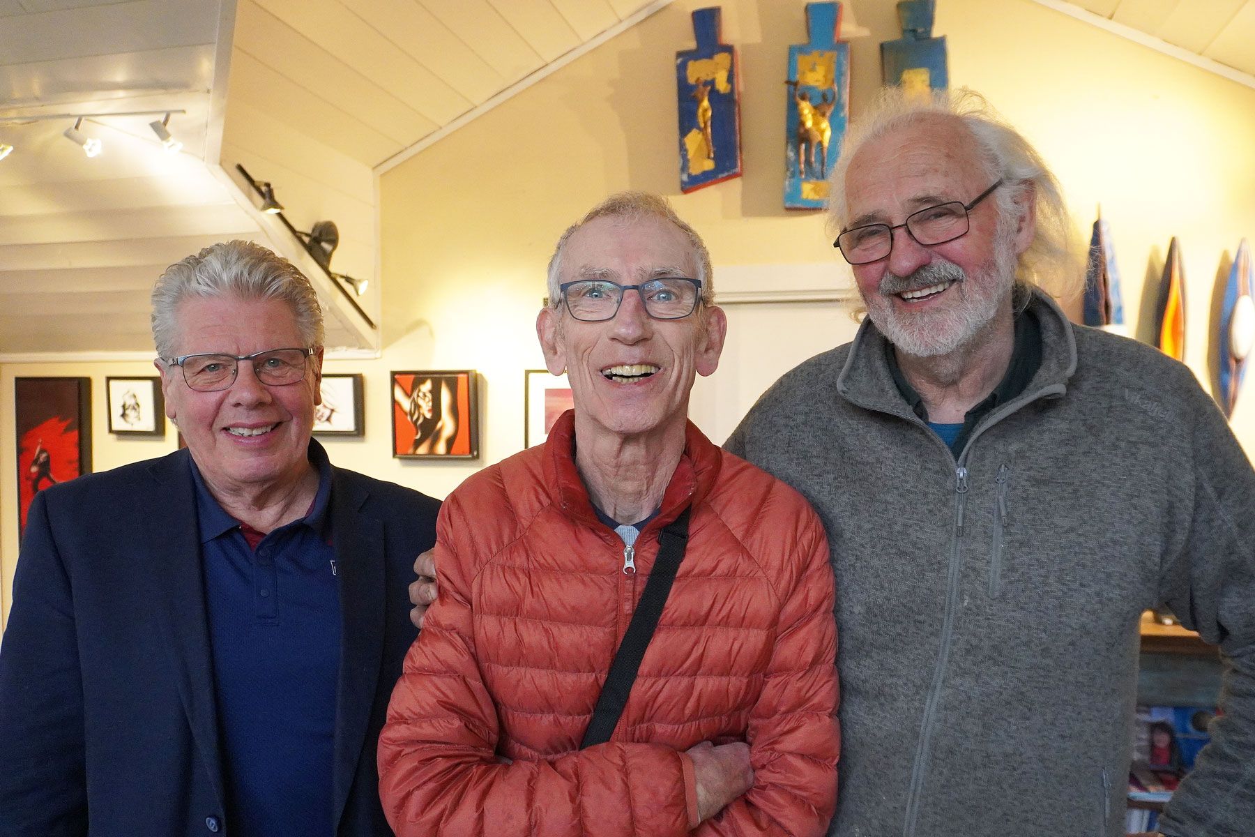 Sjå videointervju: Lager statue av «Erlingen»