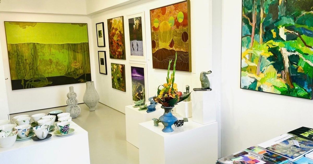 Juleutstilling på Vedholmen Galleri - Midtsiden