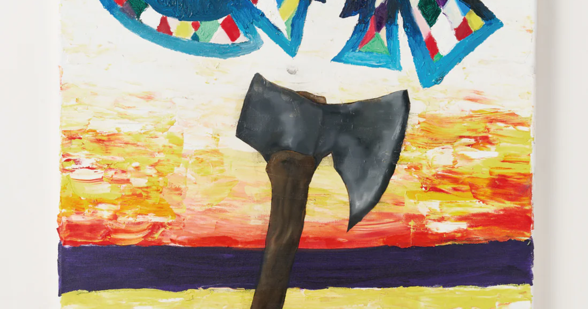 Benjamin Reichwald "Elak Yxa 13" Painting - Paintings | Drain Archive