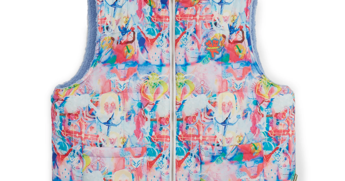 Heaven by Marc Jacobs x Bladee Valery Bells Puffer Vest - Clothing ...