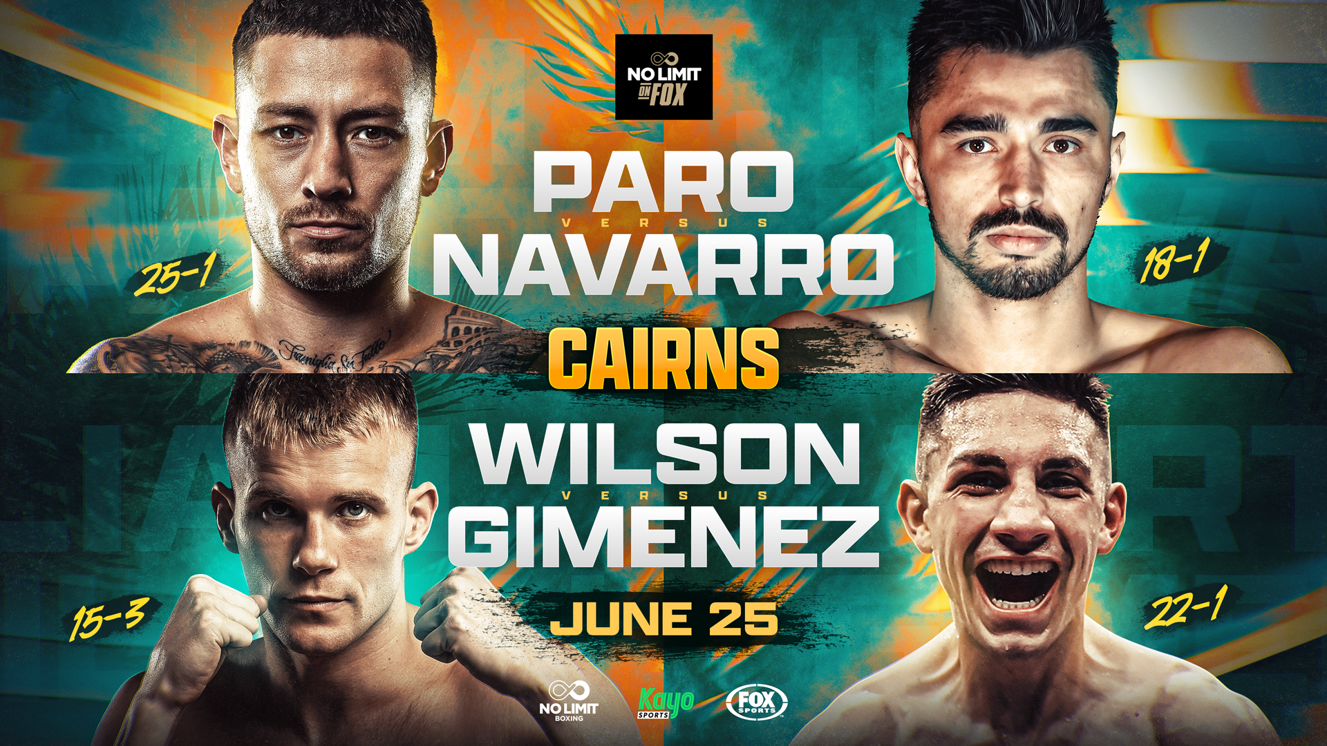 NO LIMIT BOXING BRINGS BIG-TIME BOXING TO CAIRNS | No Limit Boxing