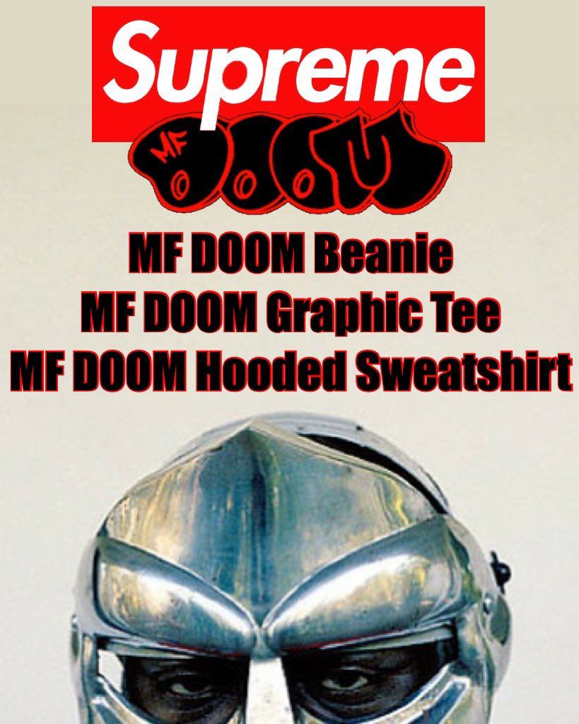 Supreme / MF DOOM Collaboration