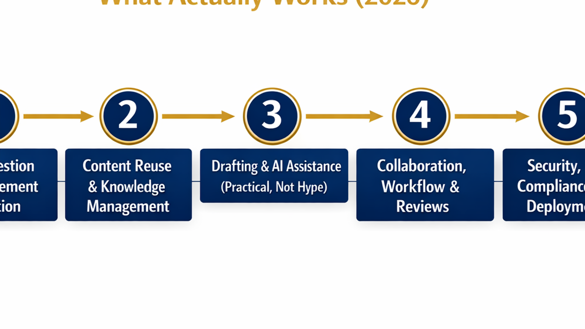 Federal RFP Proposal Automation Software: What Actually... | Cabrillo ...