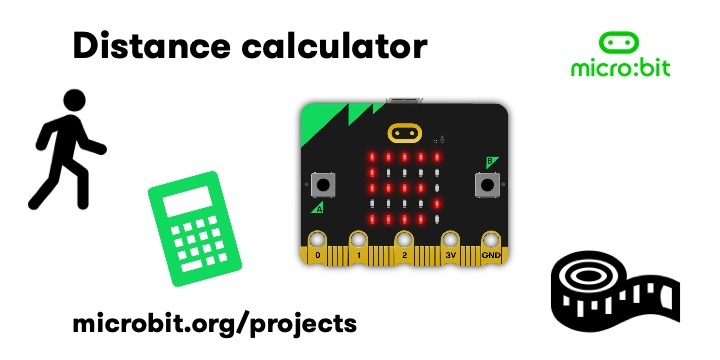 Distance calculator | micro:bit