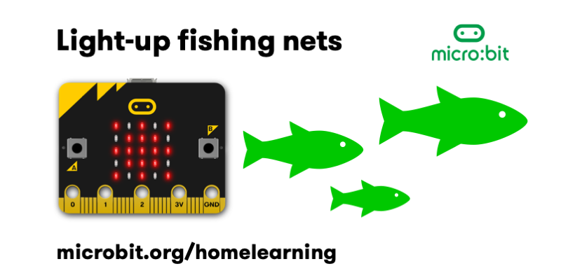 micro:bit at home - light-up fishing nets | micro:bit