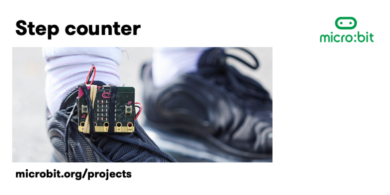 Step counter | micro:bit