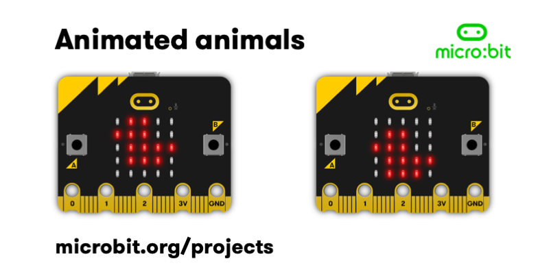 Animaux animés | micro:bit