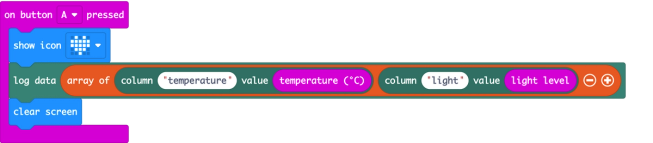 Data logging | micro:bit