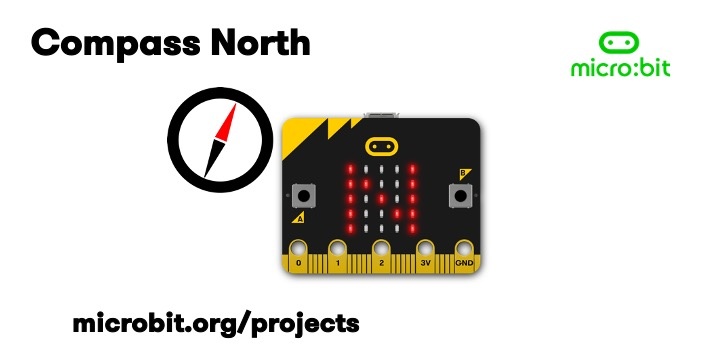 북쪽 나침반 Microbit