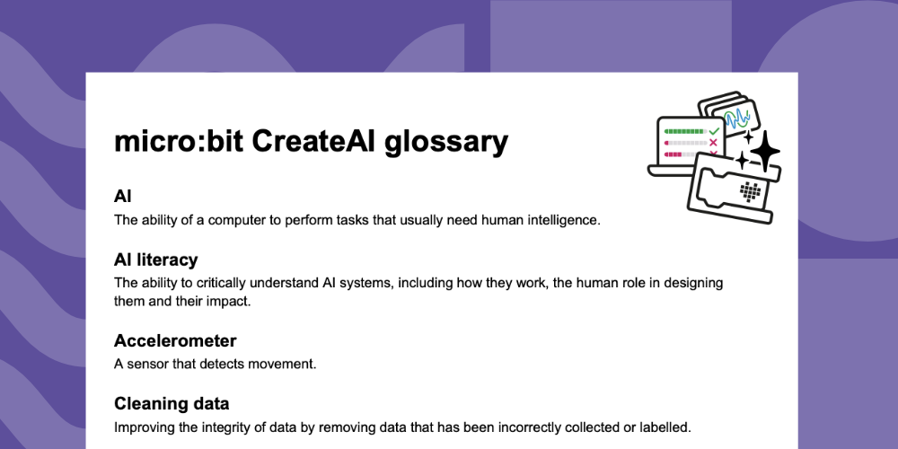 micro:bit CreateAI glossary | micro:bit