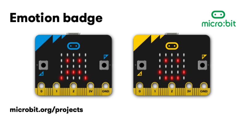 Emotion badge | micro:bit