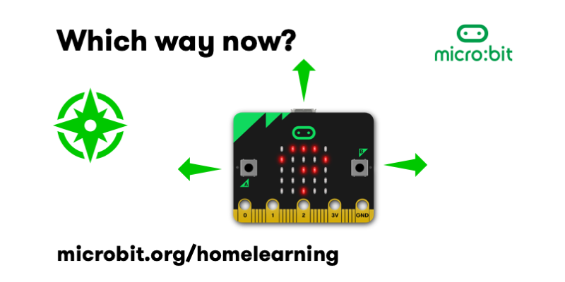 micro:bit at home - which way now? | micro:bit
