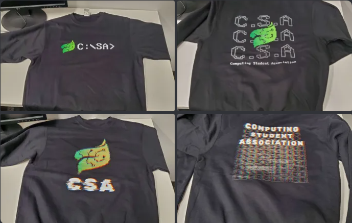 Updated Site + CSA Merch has Arrived | Computing Student Association