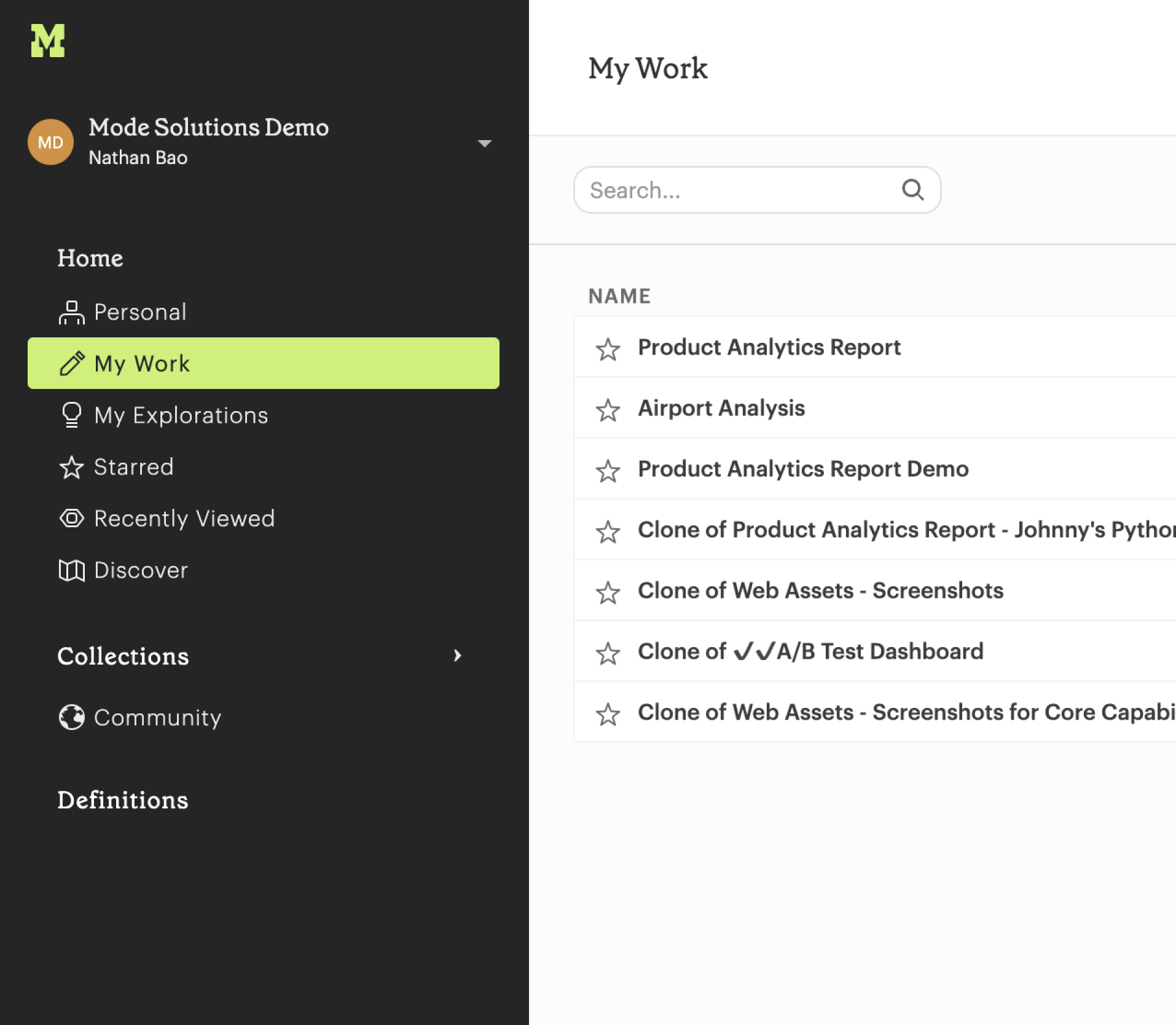 - Answer any Question with SQL | Mode