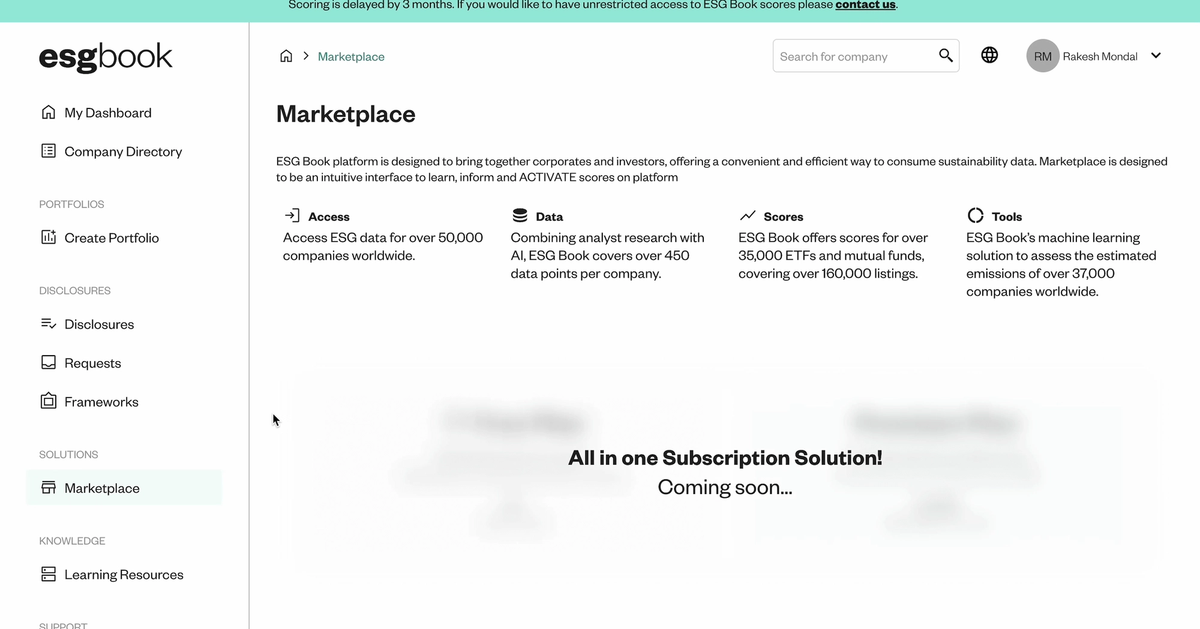 esg book Landing — SaaS UI UX Interface Design | SaaSUI