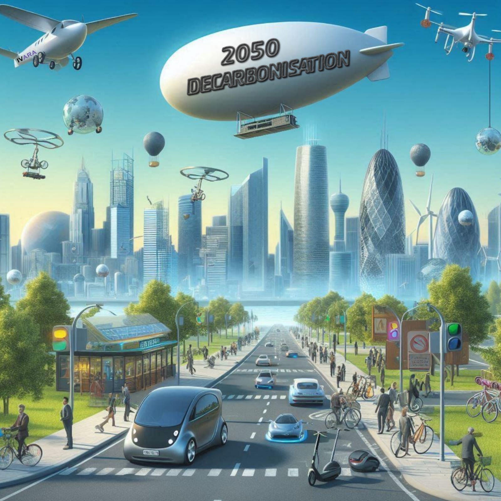 How Large Corporations Can Achieve Net-Zero Emissions by 2050 with Decarbonisation | ivara digital