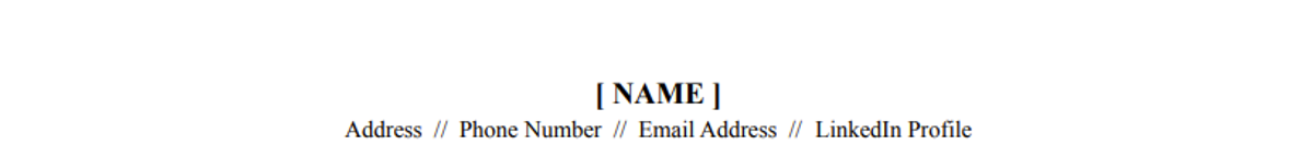 How to Craft the Ultimate MBA Resume—With Examples | Leland