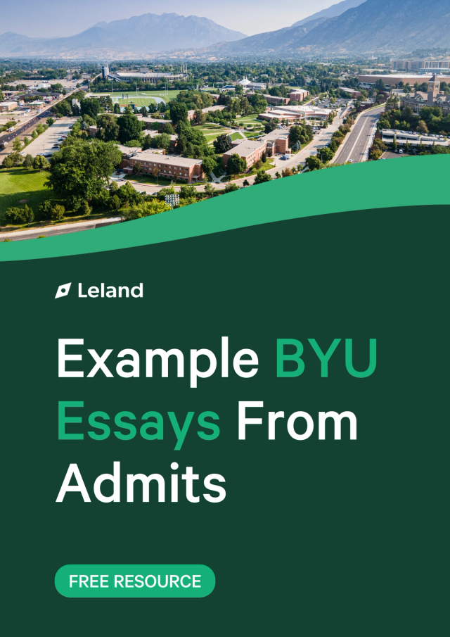 How To Get Into BYU (2026) | Leland