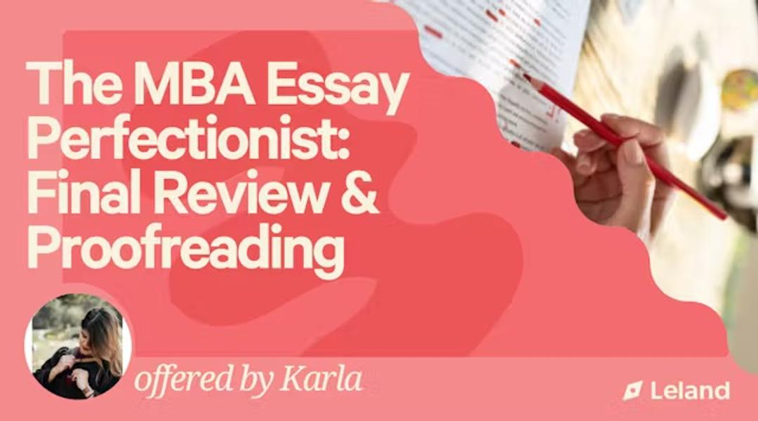 The Top 15+ MBA Essay Writing Services | Leland