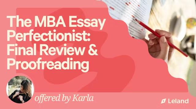 The Top 15+ MBA Essay Writing Services | Leland