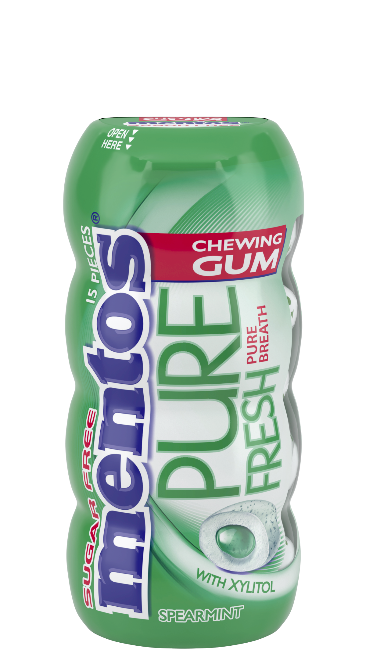 Mentos Gum Pure Fresh Spearmint Medium | Mentos Denmark