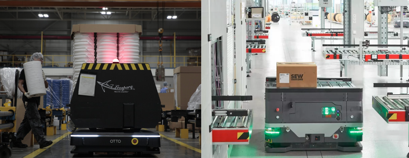 The Future Of Amrs And Agvs In Material Handling Otto By Rockwell