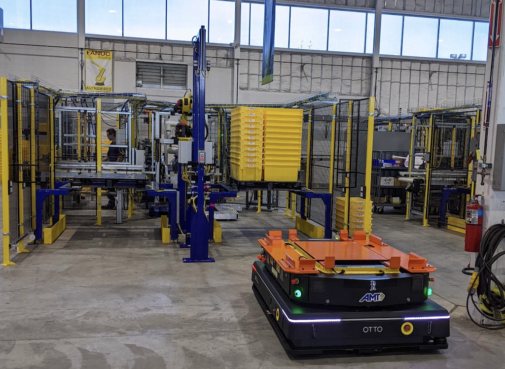 OTTO Motors and AMT automate material handling at a packaging facility ...