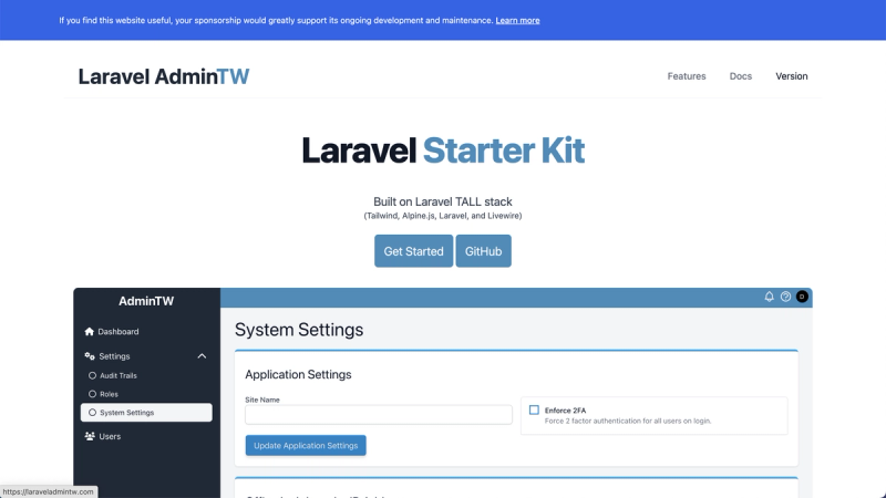 Laravel AdminTW - Free Dashboard Template | tailwind, laravel - Template0 Laravel AdminTW - Free Dashboard Template | tailwind, laravel - Template0