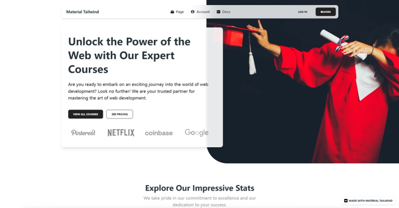 NextJS Tailwind Course Landing Page - Free Product Template | nextjs ... NextJS Tailwind Course Landing Page - Free Product Template | nextjs ...