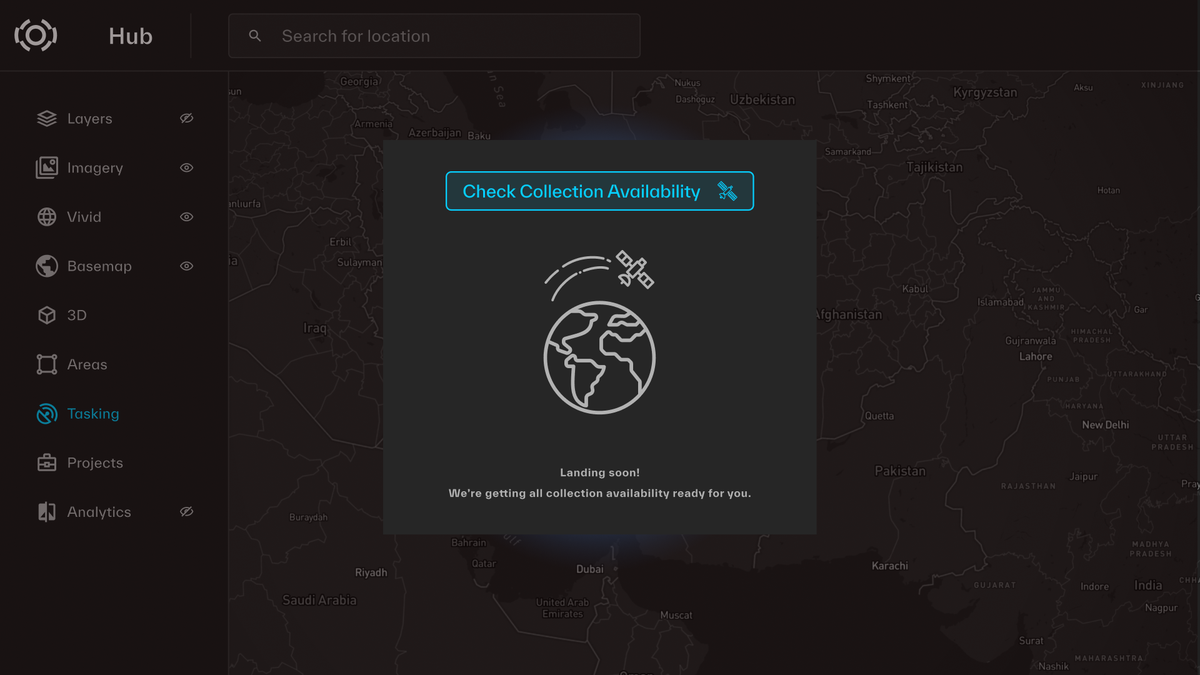 Satellite Imagery Tasking With Guaranteed Collection | Vantor
